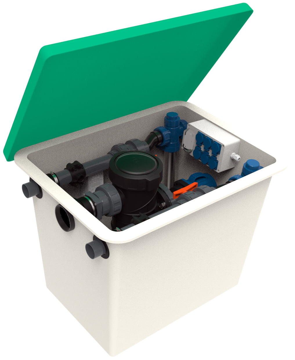 AquaForte Filter pit up to 40m³ - AquaForte Reliable and Innovative ...